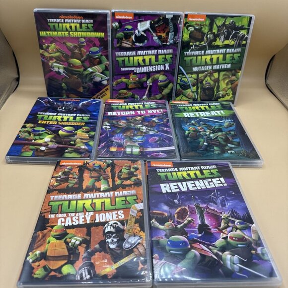 Nickelodeon | Media | Nickelodeon Teenage Mutant Ninja Turtles Dvd Lot ...